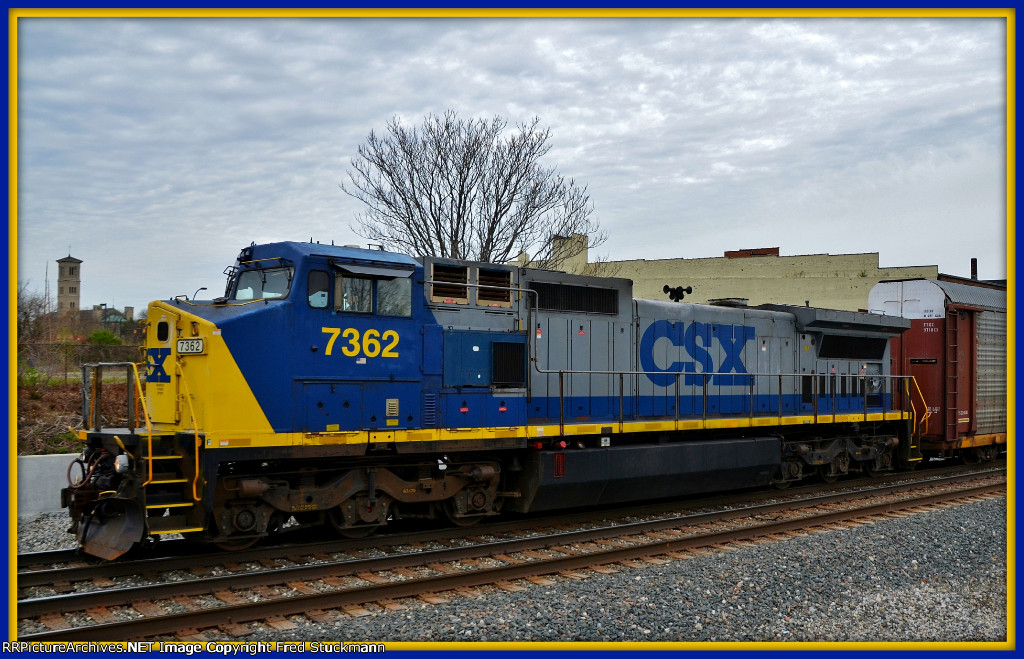 CSX 7362 mug shot.